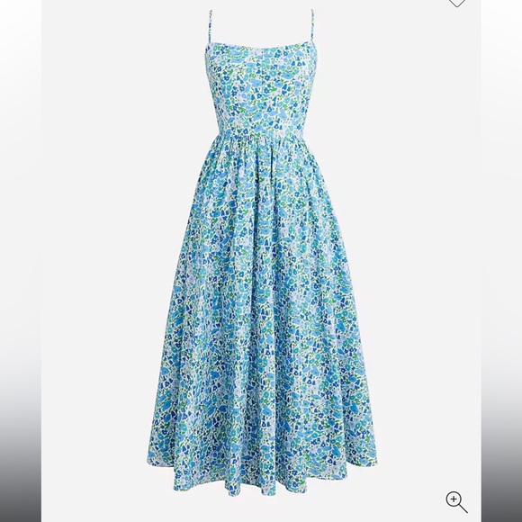 J. Crew | Dresses | Jcrew X Liberty London Aline Midi Dress In Liberty ...